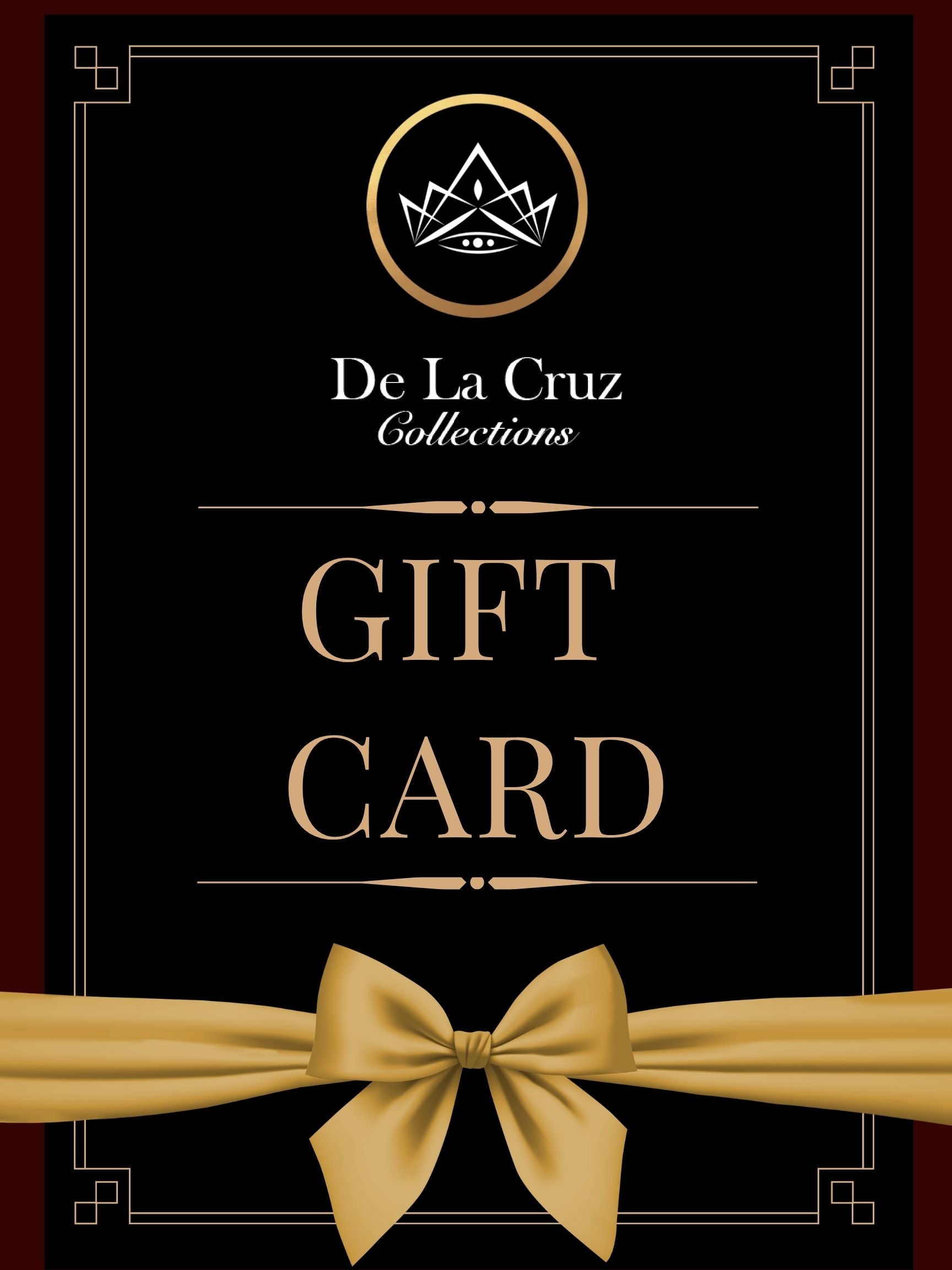 ONLINE GIFT VOUCHER – De La Cruz